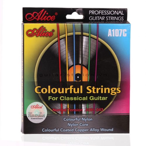 Dây Đàn Classic 6 Màu ALICE A107C | Guitar Station Đà Lạt